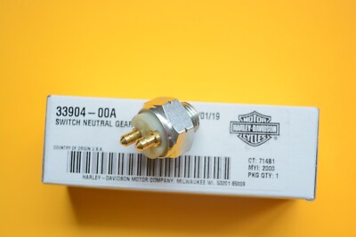 HARLEY NEW OEM NEUTRAL SWITCH 2000-2005 SOFTAIL DYNA TOURING 33904-00A ...
