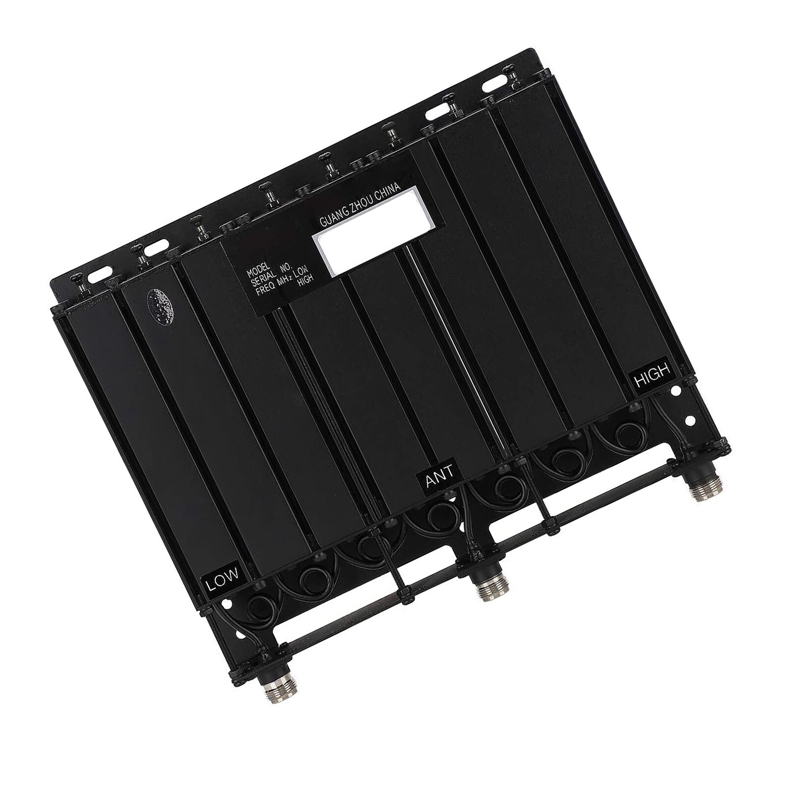 100w Uhf 8 Cavity Duplexer N Connector Free Tune Radio Repeater 400m ...