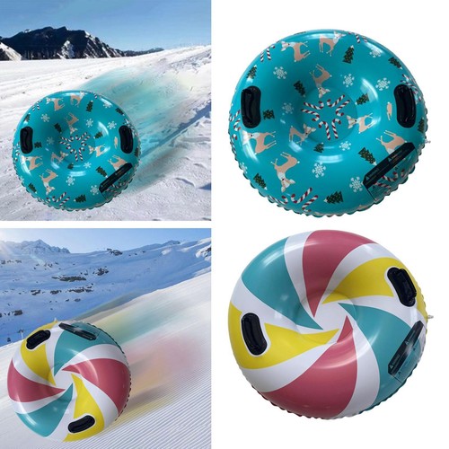 Heavy Duty Winter Snow Tube Snow Toys Sled 35.83 inch Kids Adult Sled ...