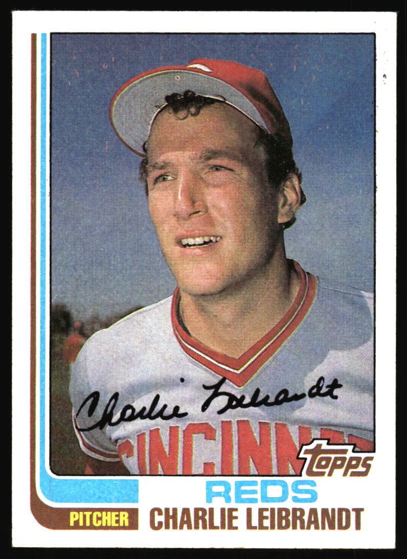 1982 Topps Charlie Leibrandt #169 Cincinnati Reds | eBay