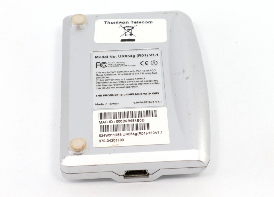 Inventel UR054G 54Mbps 802.11g Wireless LAN USB Adapter | eBay