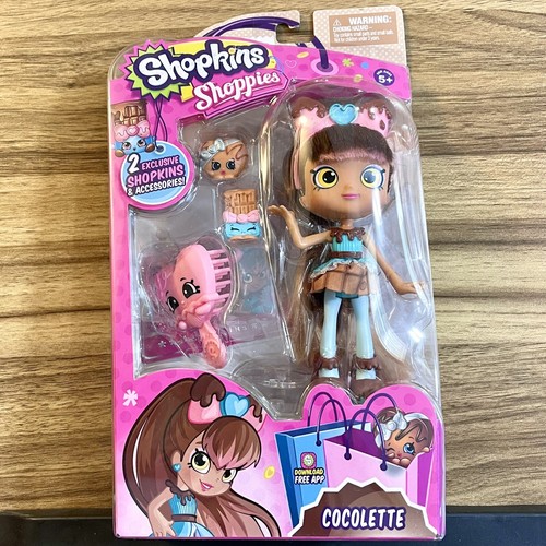 Shoppies Doll Cocolette With 2 Exclusive Shopkins Girls Day Out Brand ...