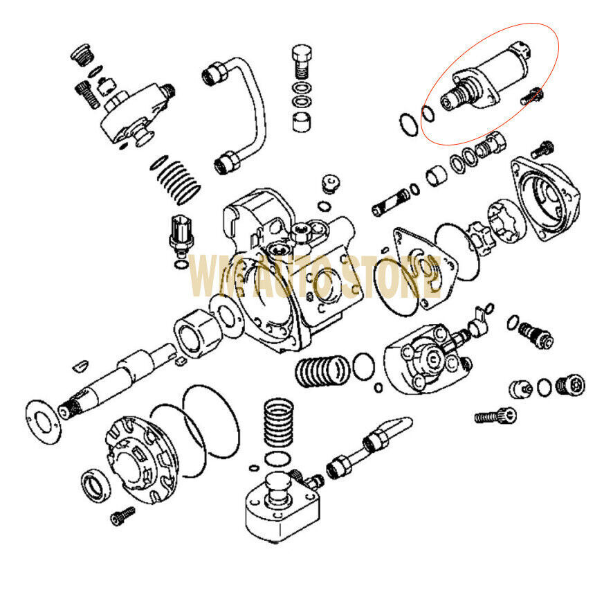 DENSO Fuel Pump Suction Control Valve MITSUBISHI Outlander 2.3 DID ASX ...
