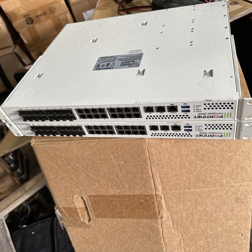 Fortinet FG-300E FortiGate 300E Network Security / Firewall Appliance ...