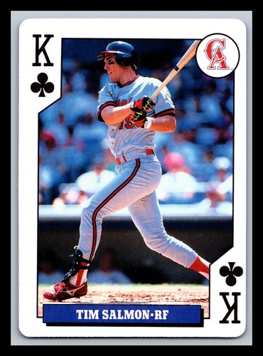 1993 Bicycle Rookies Playing Cards #KING Tim Salmon | eBay