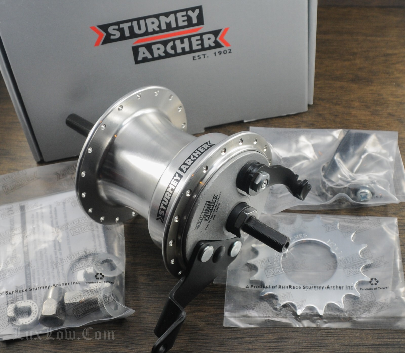 Sturmey Archer A2D 2 Speed Drum Brake Bike HUB 36h 130mm Chopper ...