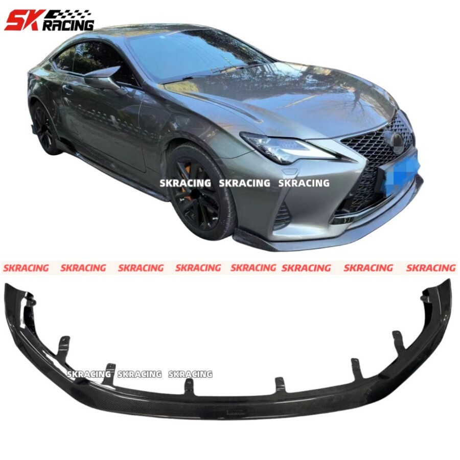 Real Carbon Fiber Front Bumper Lip Splitter For Lexus RC300 RC350 F ...