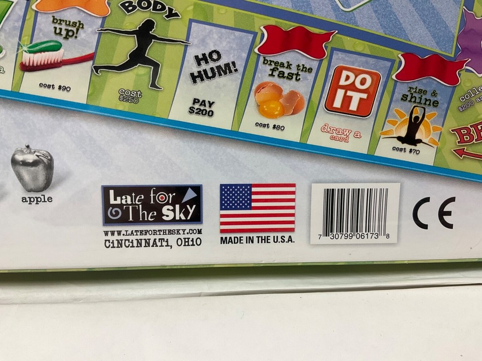 New ! Health-Opoly Board Game Healthopoly Monopoly Nurse Save ...