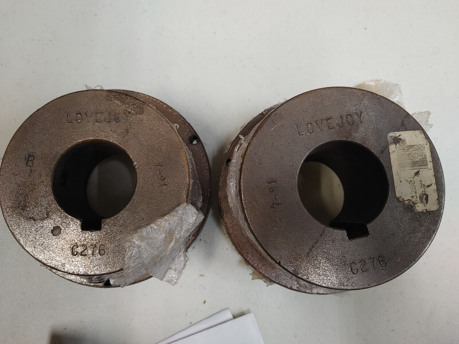 C276 LOVEJOY JAW COUPLING HUBS 2 3/16 (GKG) | eBay