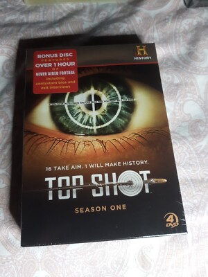 TOP SHOT. Complete Season 1. Dvd.4 Disc Boxset. Brand New,Sealed.Reg 1 ...