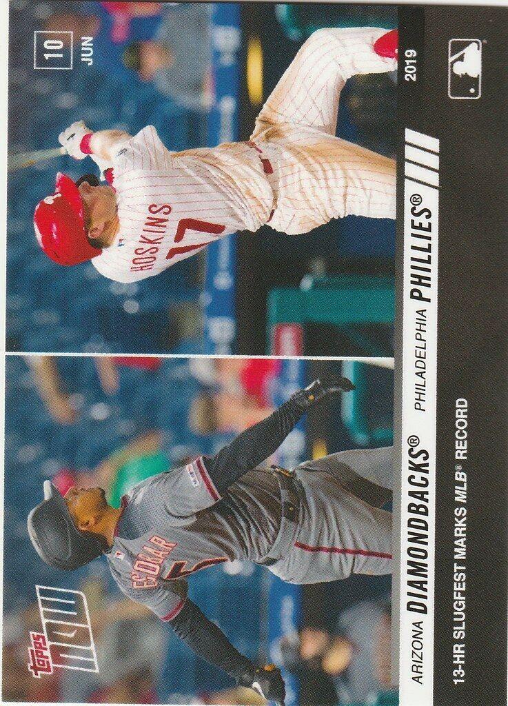 2019 Topps Now - Philadelphia Phillies, Arizona Diamondbacks #358 /321 ...