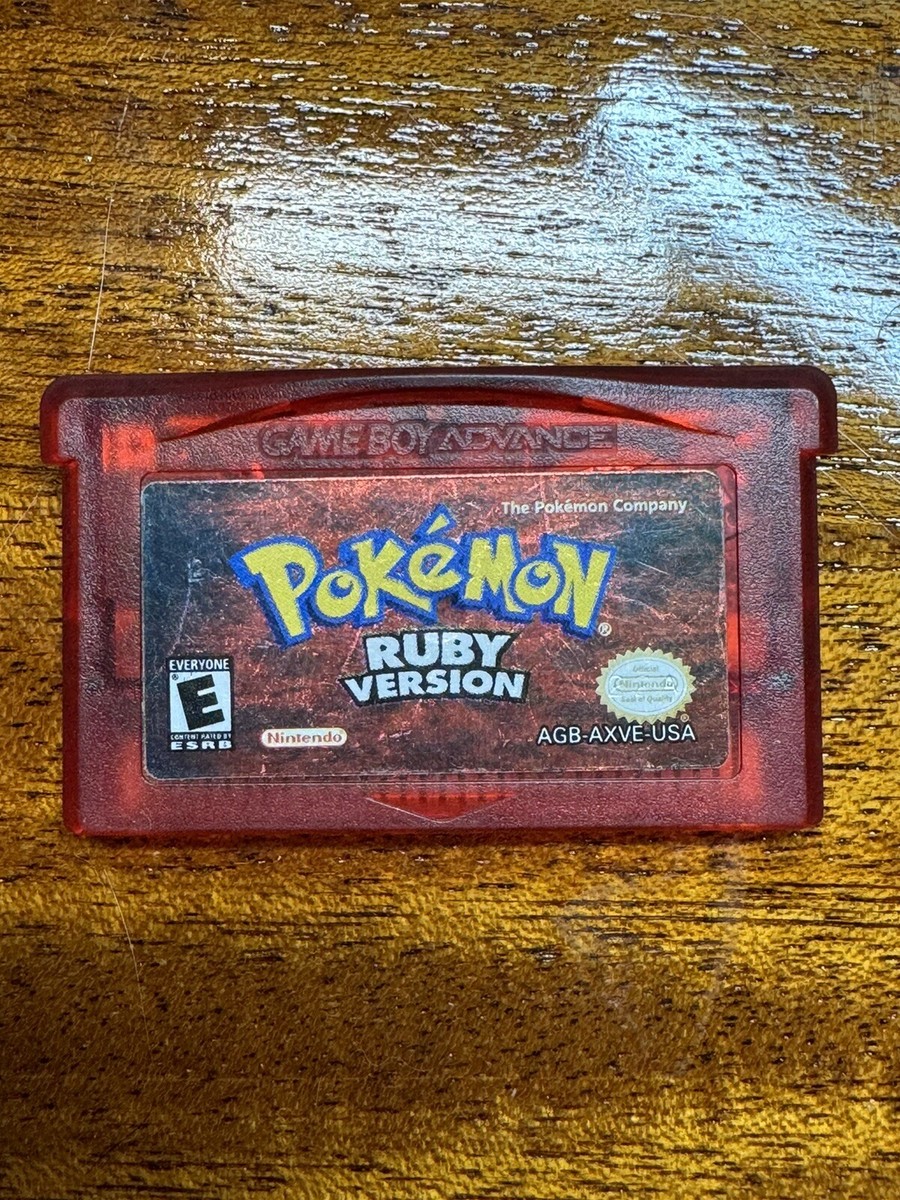 Ruby Version Pokemon Ruby Version GameBoy Advance – FoxDropStore