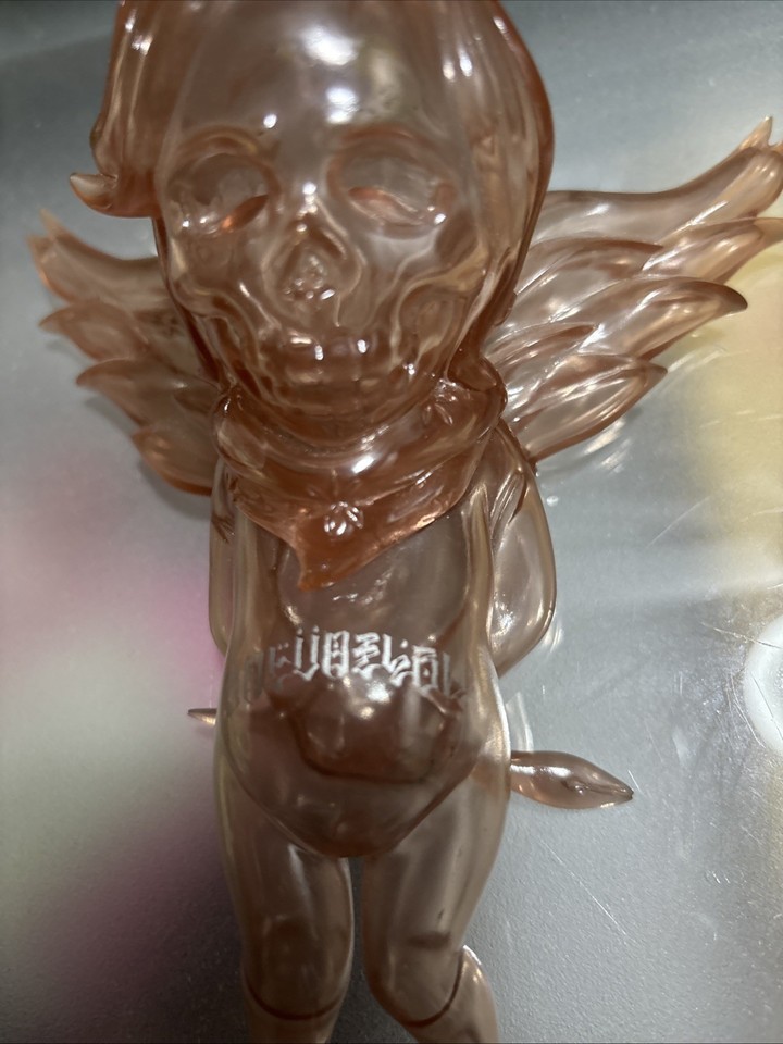 Secret Base Usugrow Cupid Version Pink Sofubi Figure Pushead rebel Ink ...