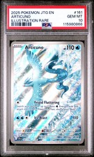 2025 POKEMON JTG EN-JOURNEY TOGETHER ILLUSTRATION RARE #161 ARTICUNO ...