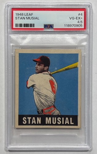 1948 Leaf Stan Musial #4 PSA 4.5 | eBay