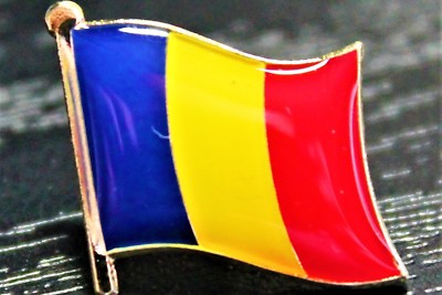ROMANIA Romanian Metal Flag Lapel Pin Badge *NEW*MIX & MATCH BUY 3 GET ...