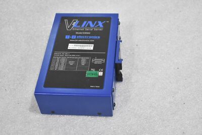 VLINX B&B ELECTRONICS ESR902 SERIAL DEVICE SERVER 2 X DB9 M RS-232/422 ...
