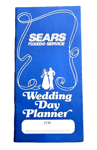 Sears Roebuck & Company Paper Booklet Tuxedo Service Wedding Day ...