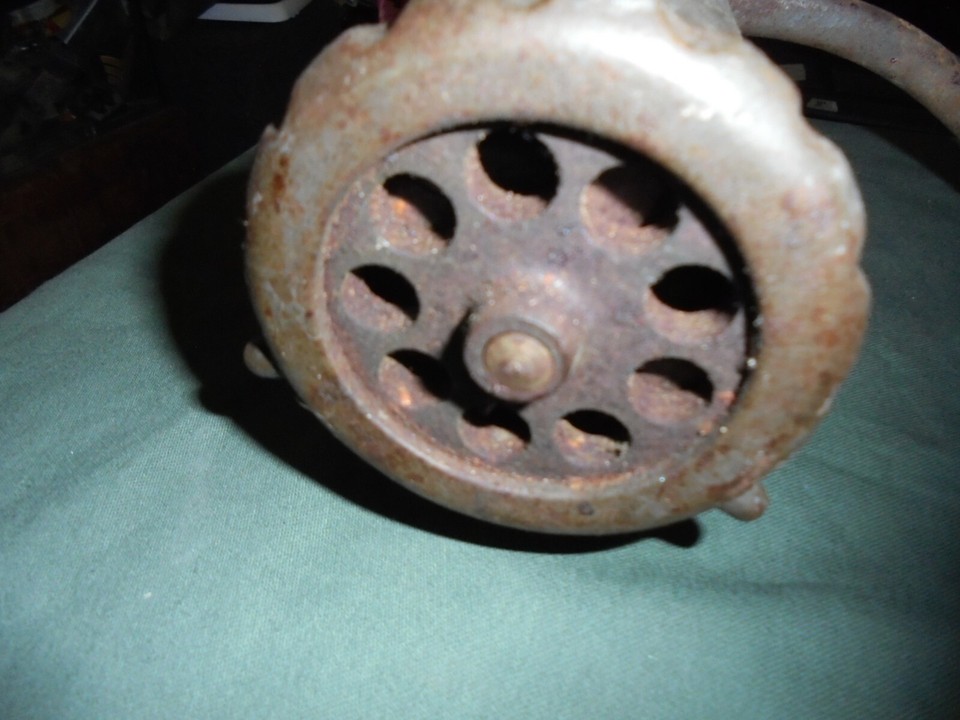 VINTAGE CHOP-RITE TINNED MEAT GRINDER #10 CAST IRON | eBay