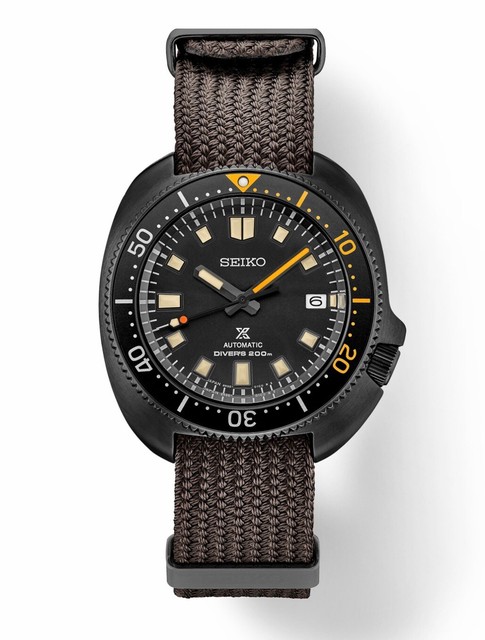 SEIKO - SPB253 / SPB255 / SPB257- PROSPEX - BROWN SEICHU FABRIC STRAP ...