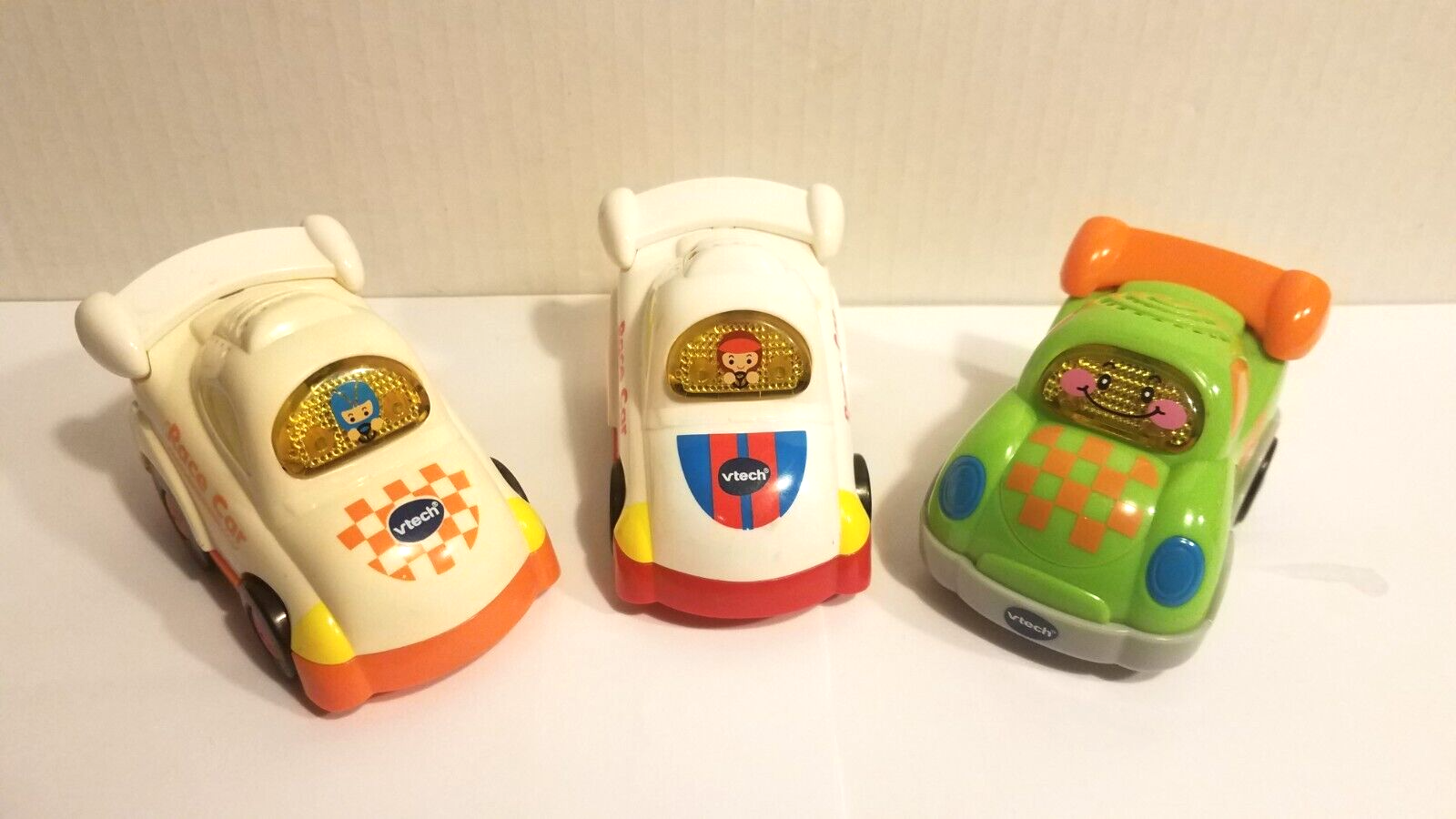 Vtech Go Go Smart Wheels Race Cars Lot Of 3 Working Lights Sounds | eBay