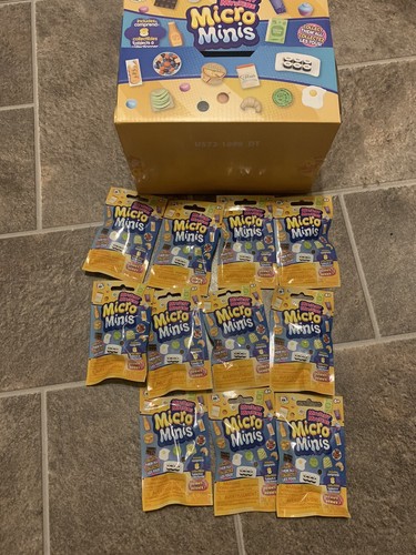 11 NEW Toy Hub MYSTERY MICRO MINIS Series 1 Collectable MINI FOOD Packs ...