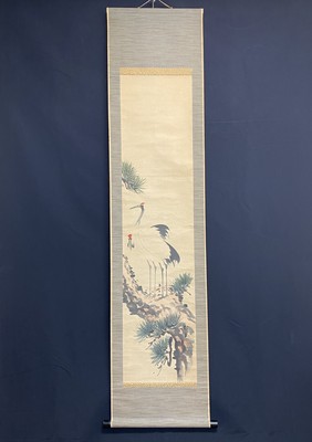 Paintings & Scrolls - Pine Tree Japanese Antique