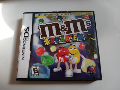 Nintendo DS M&M's Break 'Em Game with Instructions (2006) | eBay