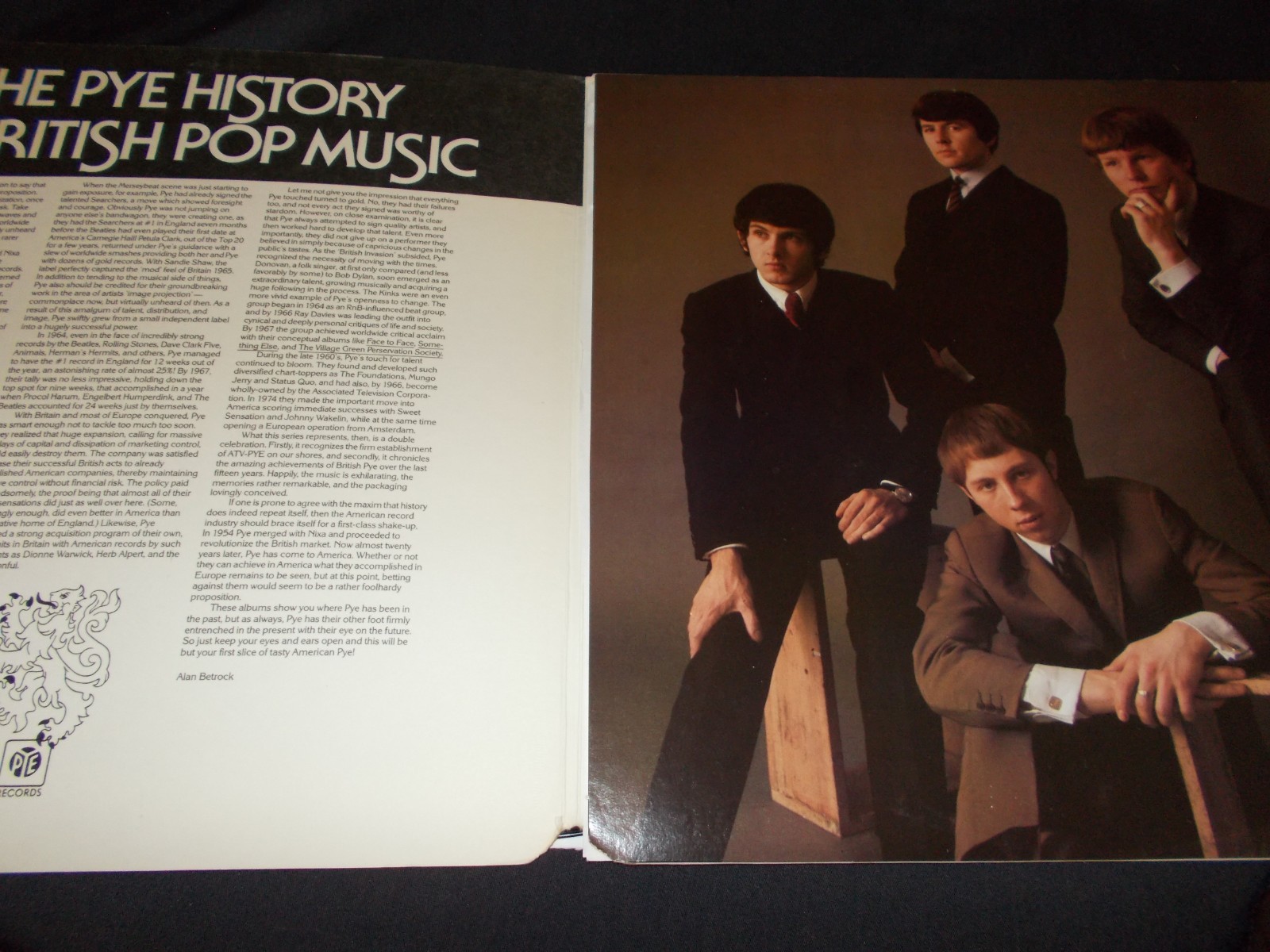 THE SEARCHERS Vol 2 LP (The Pye History Of British Pop Music) '76 PYE ...