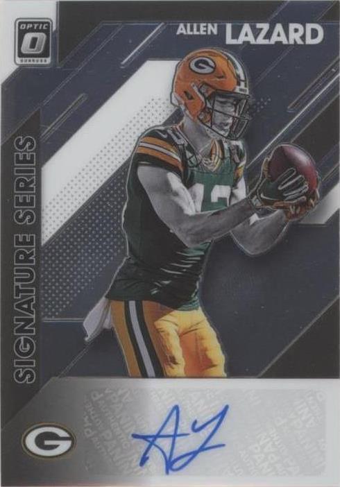 2020 Panini Donruss Optic - Signature Series Allen Lazard #SS-AL (AU ...
