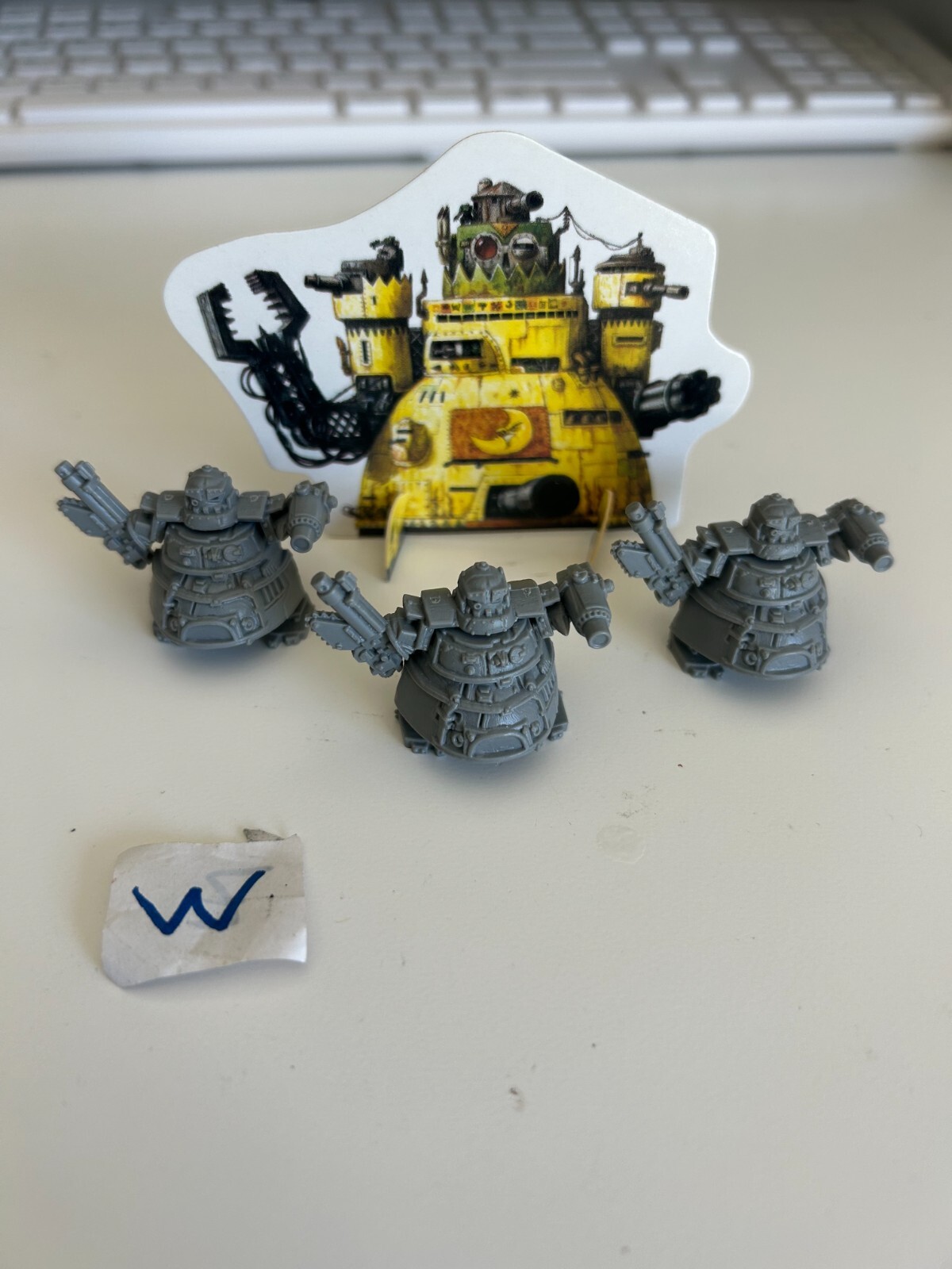 3x Gargant ork + gargant paper Epic & Titanicus orks Warhammer 40k | eBay