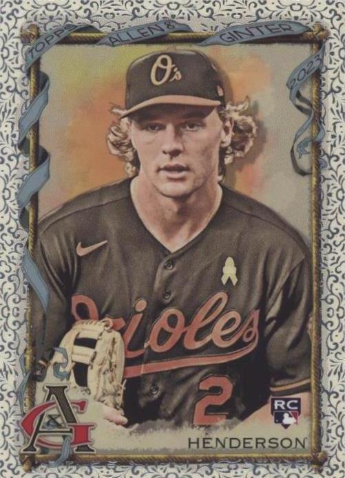 2023 Topps Allen & Ginter - Gunnar Henderson #72 Foil Filigree (RC) for ...