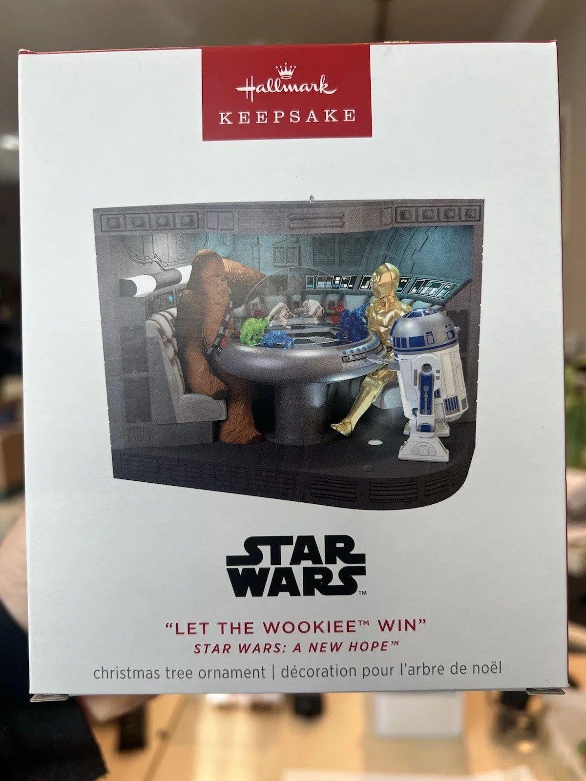 2025 HALLMARK ORNAMENT "LET THE WOOKIEE WIN" STAR WARS: A NEW HOPE NIB ...