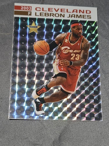 2003-04 Lebron James RC ! Prismatic Card Very Rare Blank Back!!! Mint ...