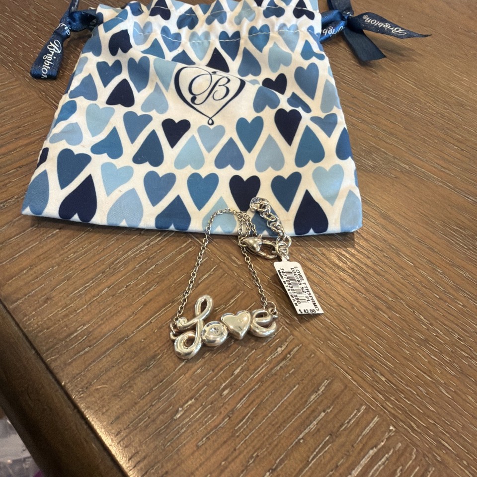 Brighton NWT Love Letters Bracelet W/Pouch Retails $42 | eBay