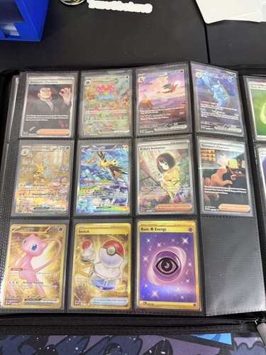 Pokemon SV 151 Complete Master Set, all NM Condition, ZFolio Binder ...