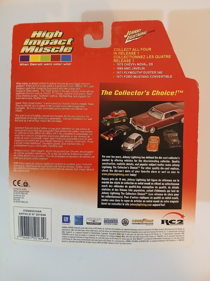 High Impact Muscle Car Diecast 1:64 Scale | eBay