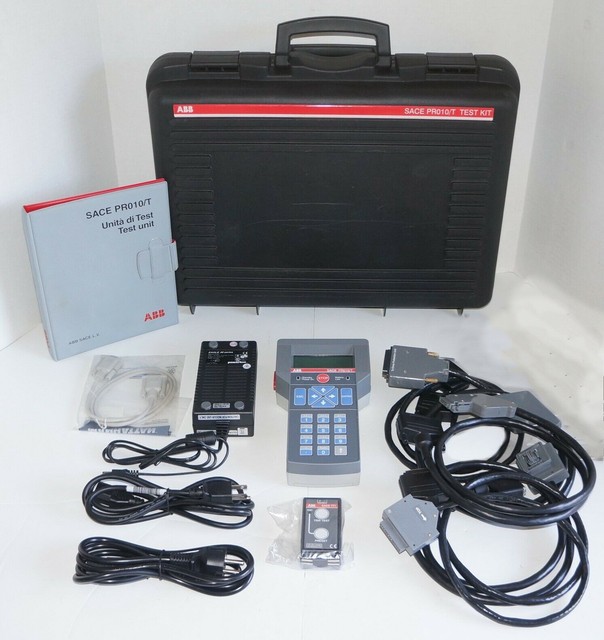 ABB SACE Pr010/t E1-e6 Protection Tester Low Voltage Circuit Breakers ...