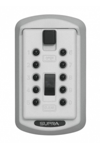 New GE "SUPRA" S6 Slimline Pushbutton-2 Key-Surface Mt,Metal Storage ...