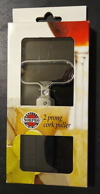 🔥 NORPRO - 2 Prong Cork Puller - Wine Bottle Opener W/ Sheath | eBay