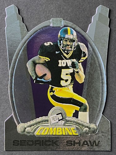 1997 Press Pass #31 Sedrick Shaw Combine Iowa Hawkeyes | eBay