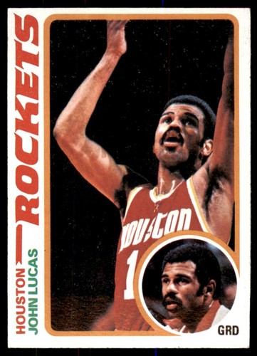 1978-79 TOPPS JOHN LUCAS . HOUSTON ROCKETS #106 | eBay