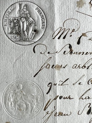 Books & Manuscripts - French Document