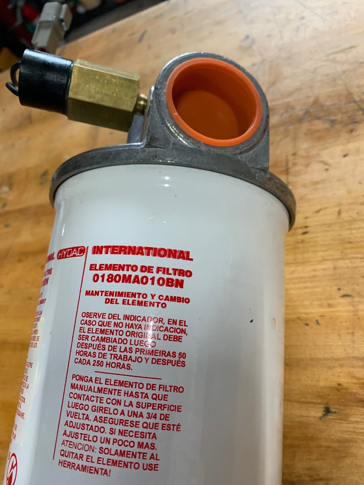 New Hydac 0180MA010BN Filter Element With Filter Housing | eBay.de