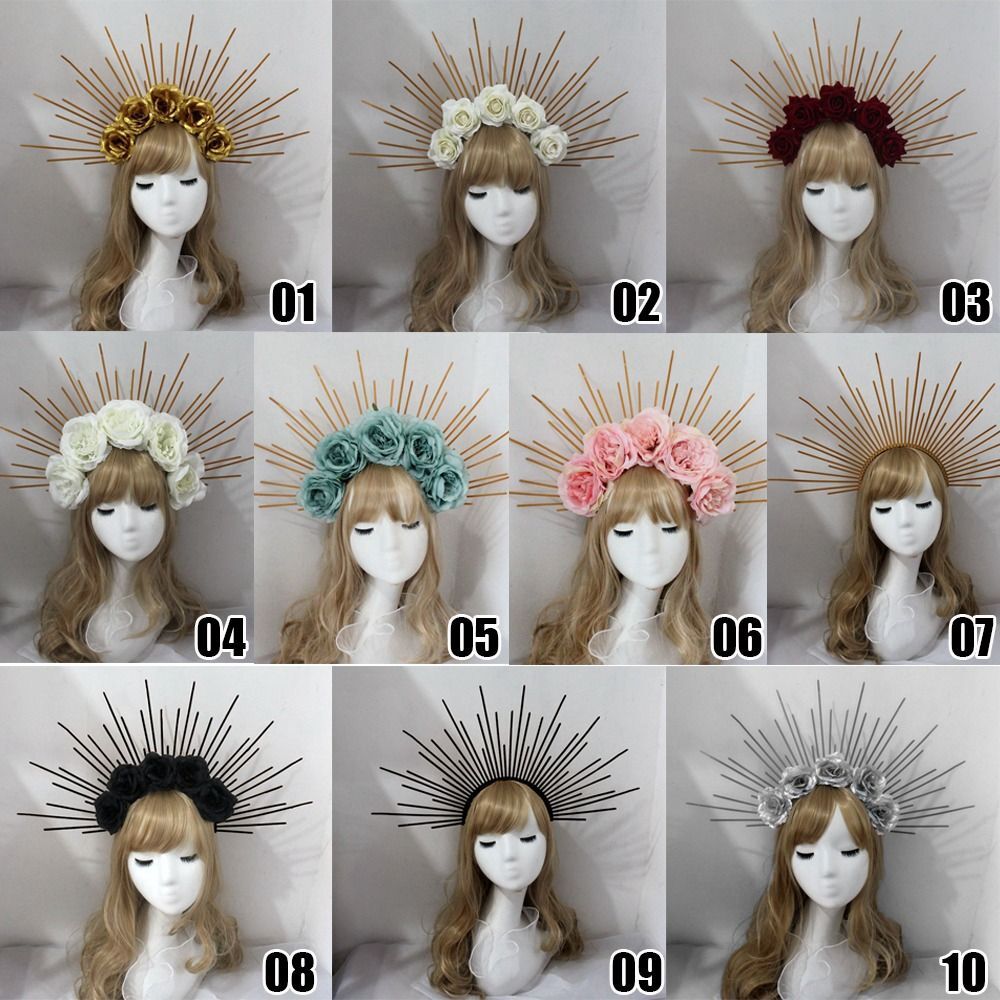 Goddess Headwear Gothic Lolita Tiara Wedding Headpiece DIY Crown ...