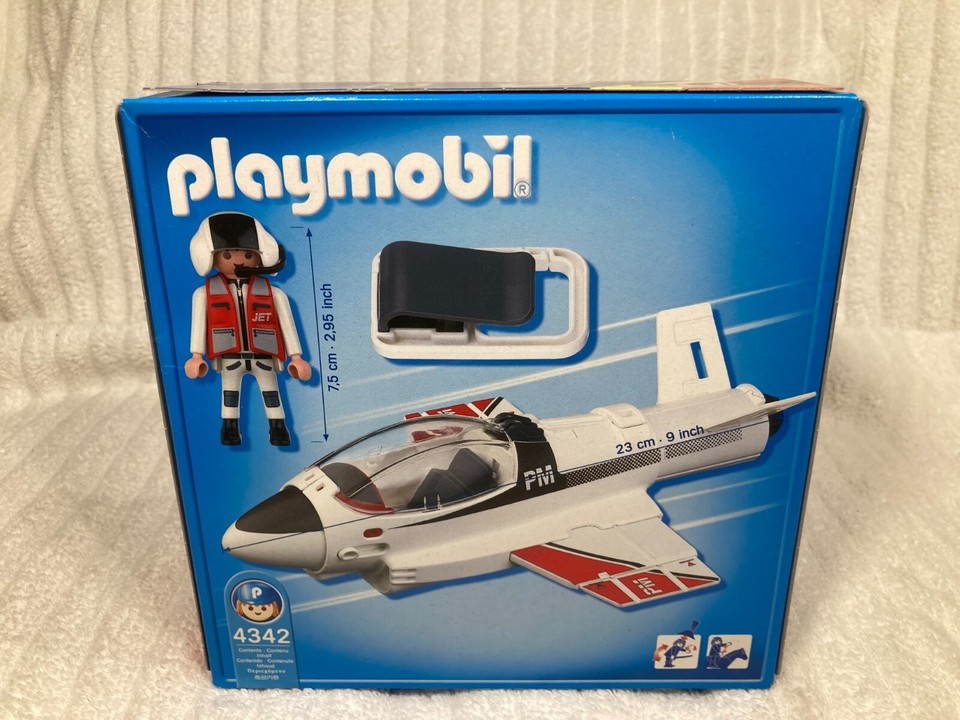 Playmobil #4342 Jet Sealed in Original Box Germany 2009 | eBay