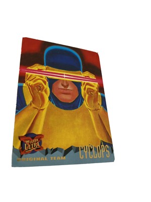 1995 Fleer Ultra X-Men Cyclops Original Team Card #90 | eBay