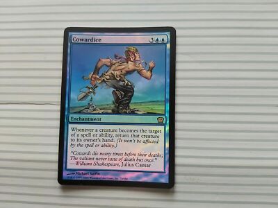 MTG Core Set 9th Edition ~ Rare ~ COWARDICE (FOIL) LP/NM | eBay