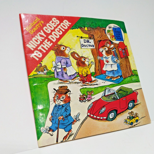 books children Richard Scarry's Nicky Goes to the Doctor | eBay