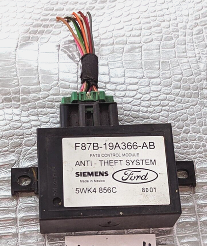 Ford Lincoln Mercury Anti Theft System Pats Control 5WK4 856C F87B ...